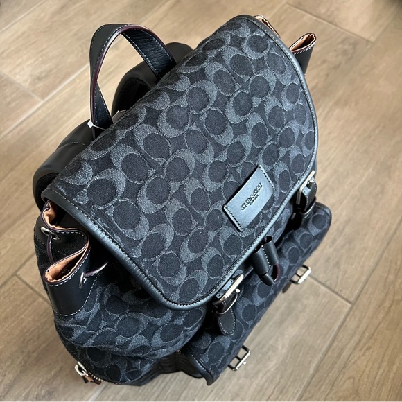 Coach | Bags | Coach Sprint Backpack In Signature Denim | Poshmark